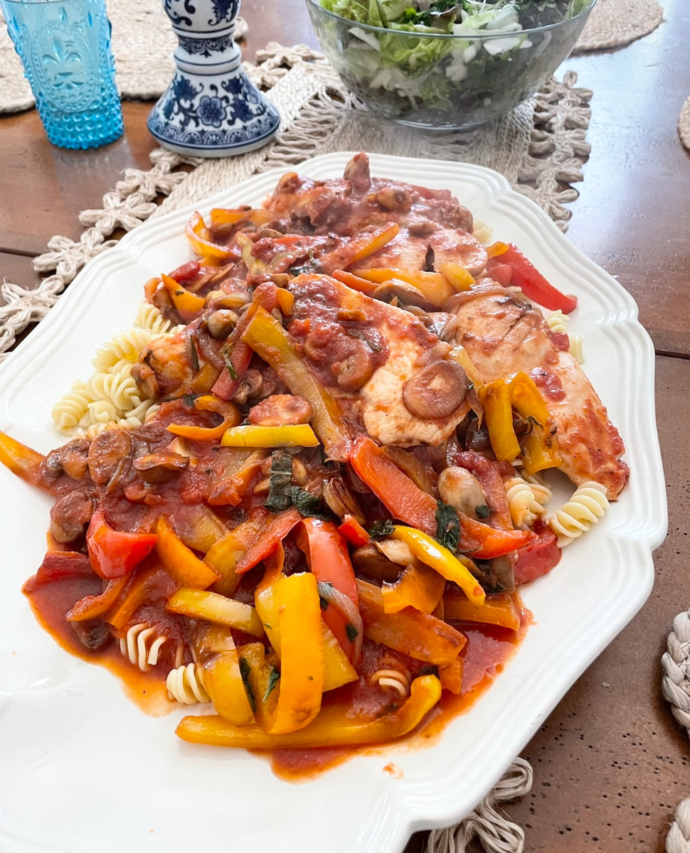 Landon Forever School products and Chicken Cacciatori with Vegetables ...
